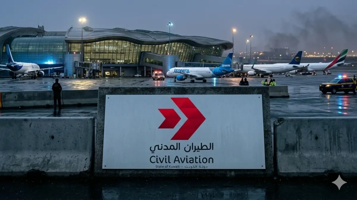 Kuwait Civil Aviation Reports Drone Attacks on Kuwait International ...